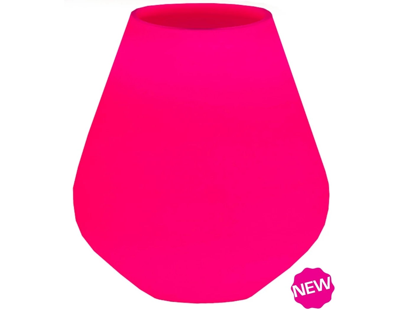 Tasman Neon pink Ø18 x H20 cm vaas Vase the World - Vase The World ...
